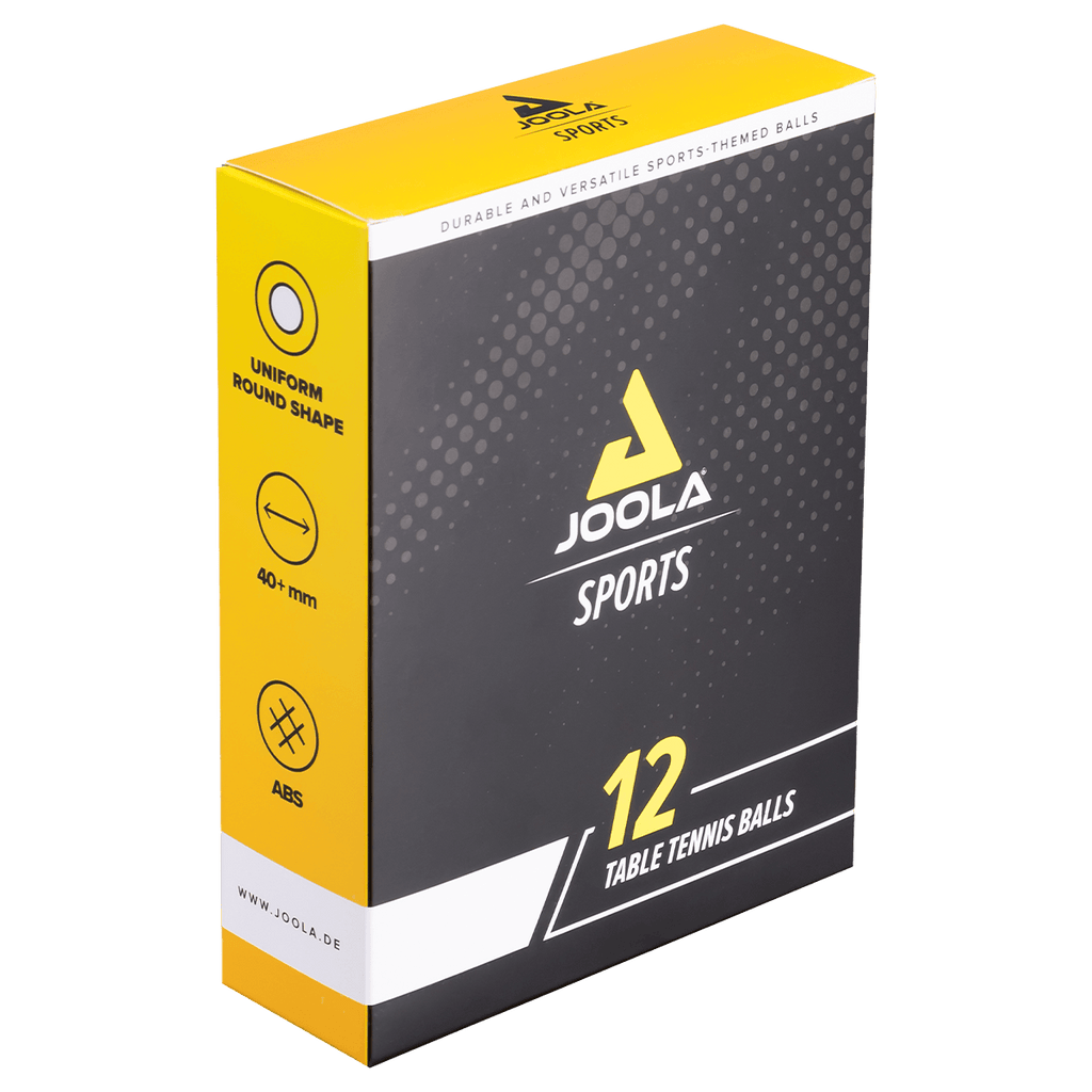 JOOLA BALLSET SPORTS - Fun table tennis balls with a sporty look