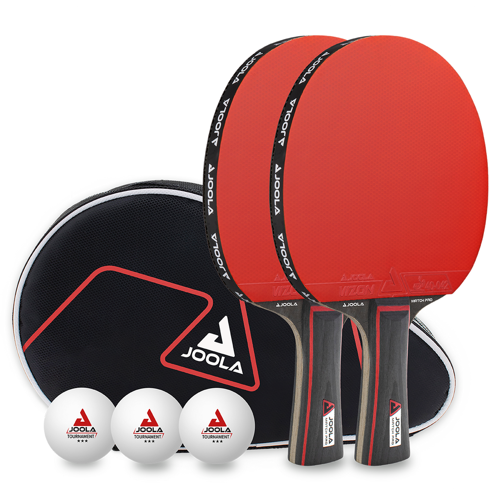 Joola Duo Pro Table Tennis Set-2 Backets + 3 Torneo Balls